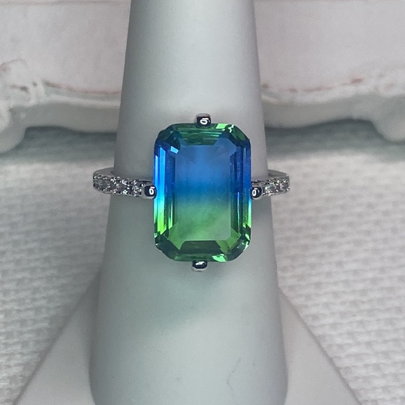 Jewelry | New Beautiful Blue Green Ring | Poshmark